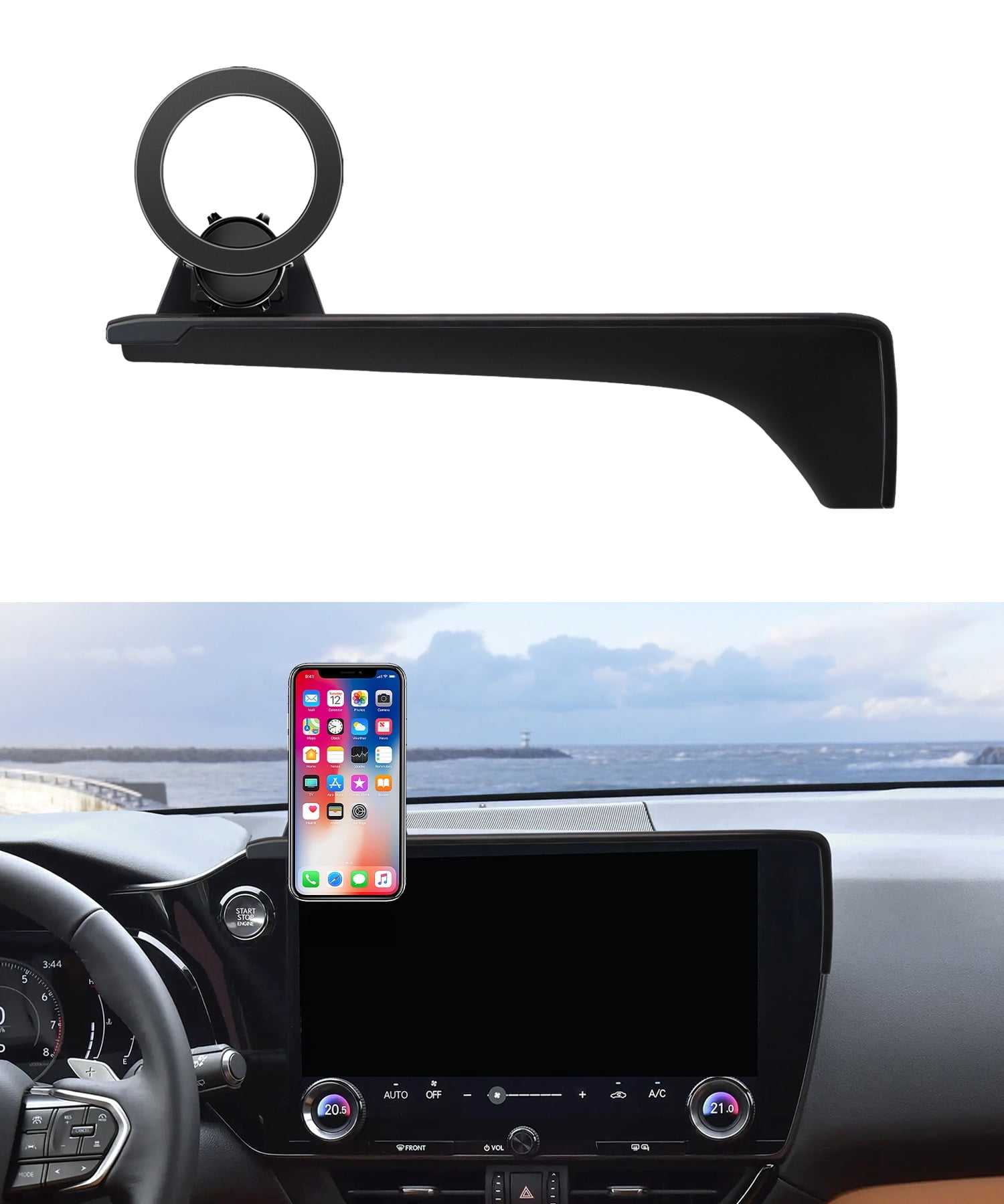 MaserWeller Car Phone Holder for Lexus NX 2022-2025 Accessories 14-Inch ...