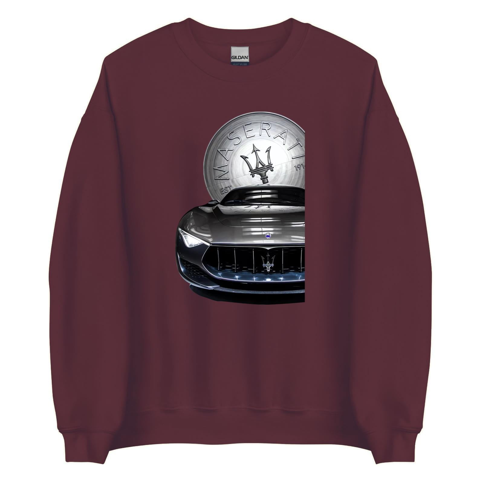 Maserati Auto Logo SCHWARZE T-Shirt - 1104-TH37562 - Walmart.com