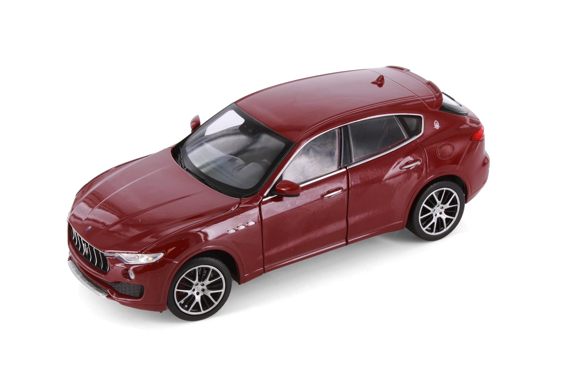 Maserati Levante, Red Luxury Car - Welly 24078/4D - 1/24 Scale Diecast ...