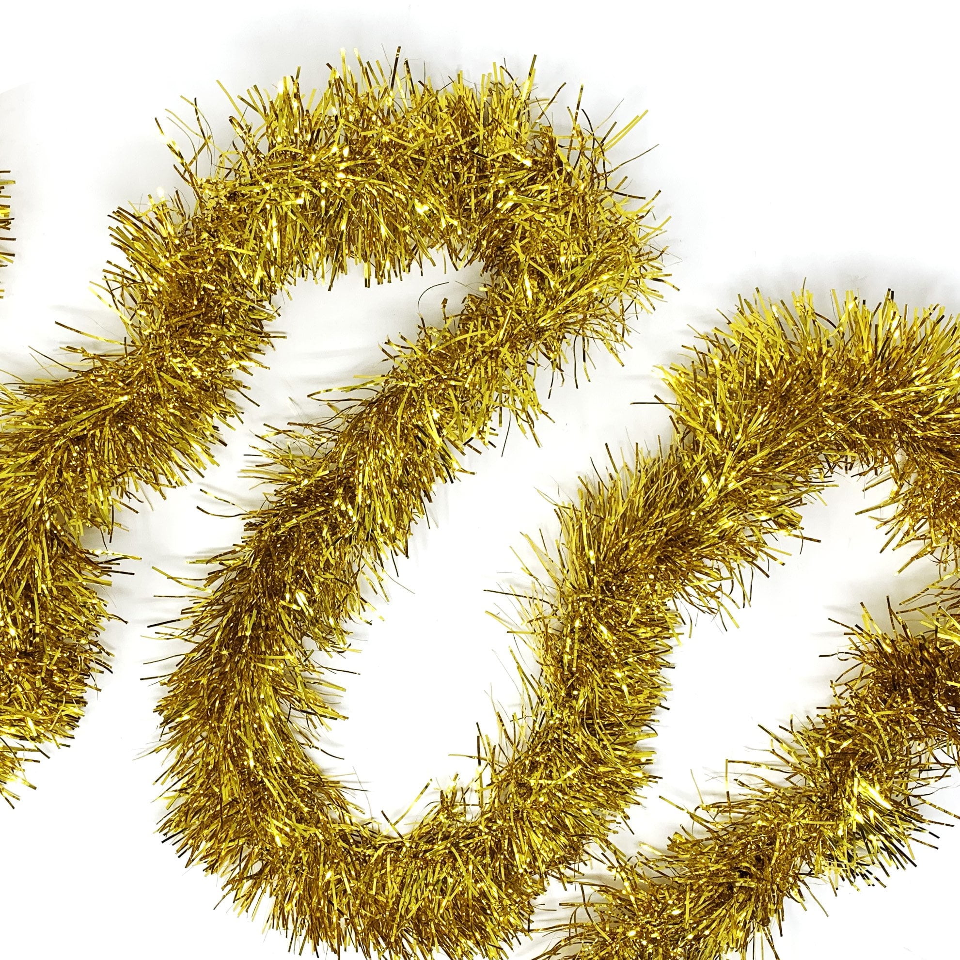 YTTAL 50 Feet Christmas Foil Tinsel Garland Decoration for Holiday Tree ...