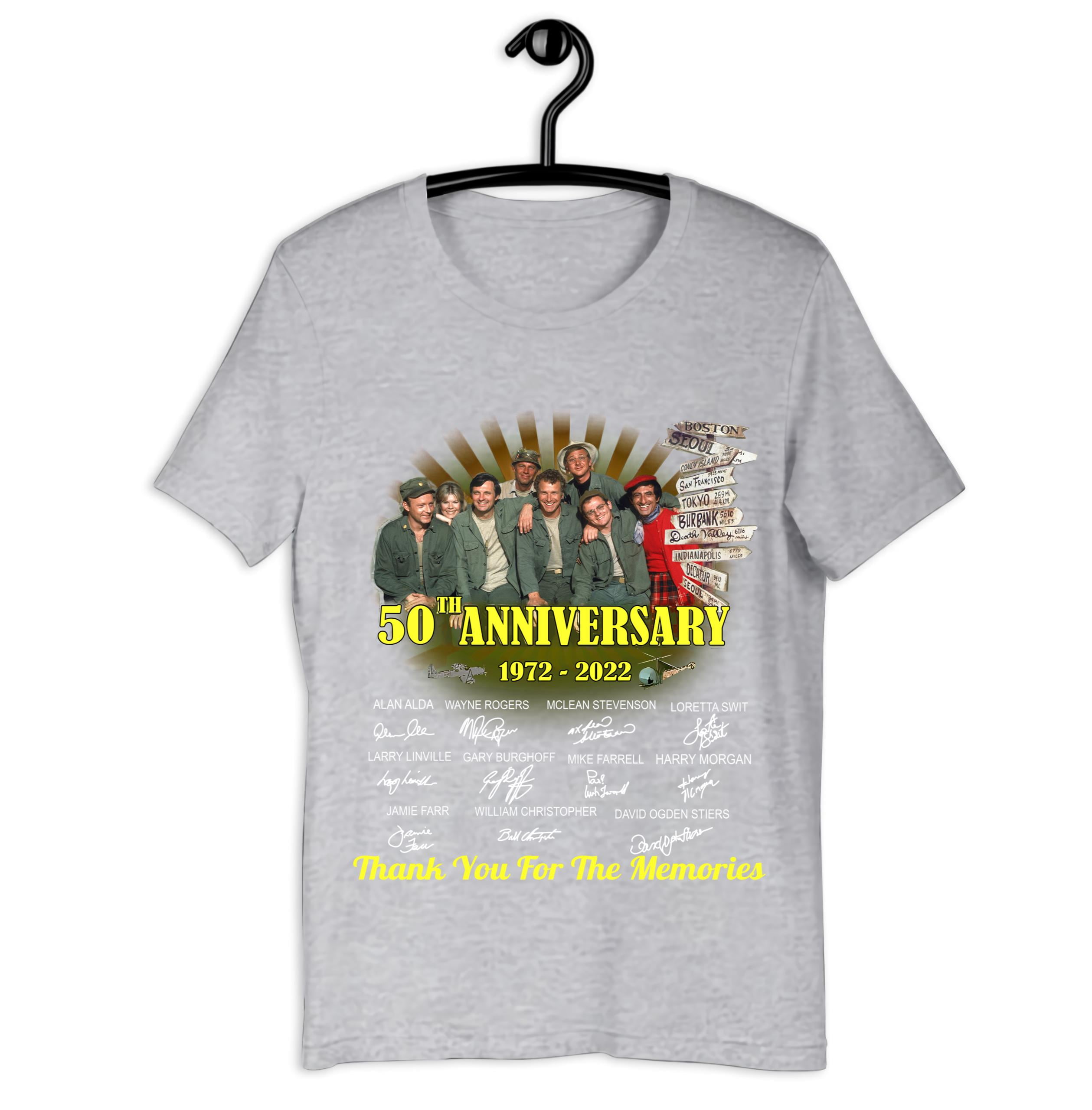 Mash 50th Anniversary t shirt new best Dad gift basic -color new ...