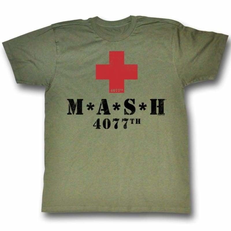 Mash Tv Red Cross Adult Short Sleeve T Shirt - Walmart.com
