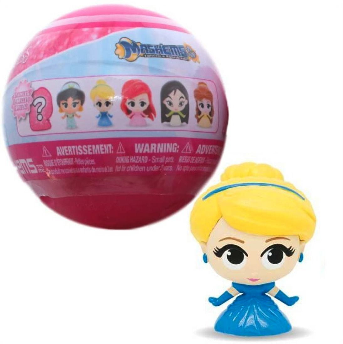 Mash'ems Disney Princess Series 2 - 1 Surprise Figure - Walmart.com