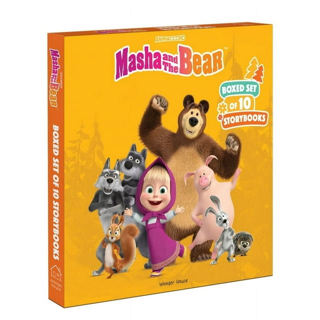 Free Shipping! Masha and the Bear: Masha and The Bear Story Books ...