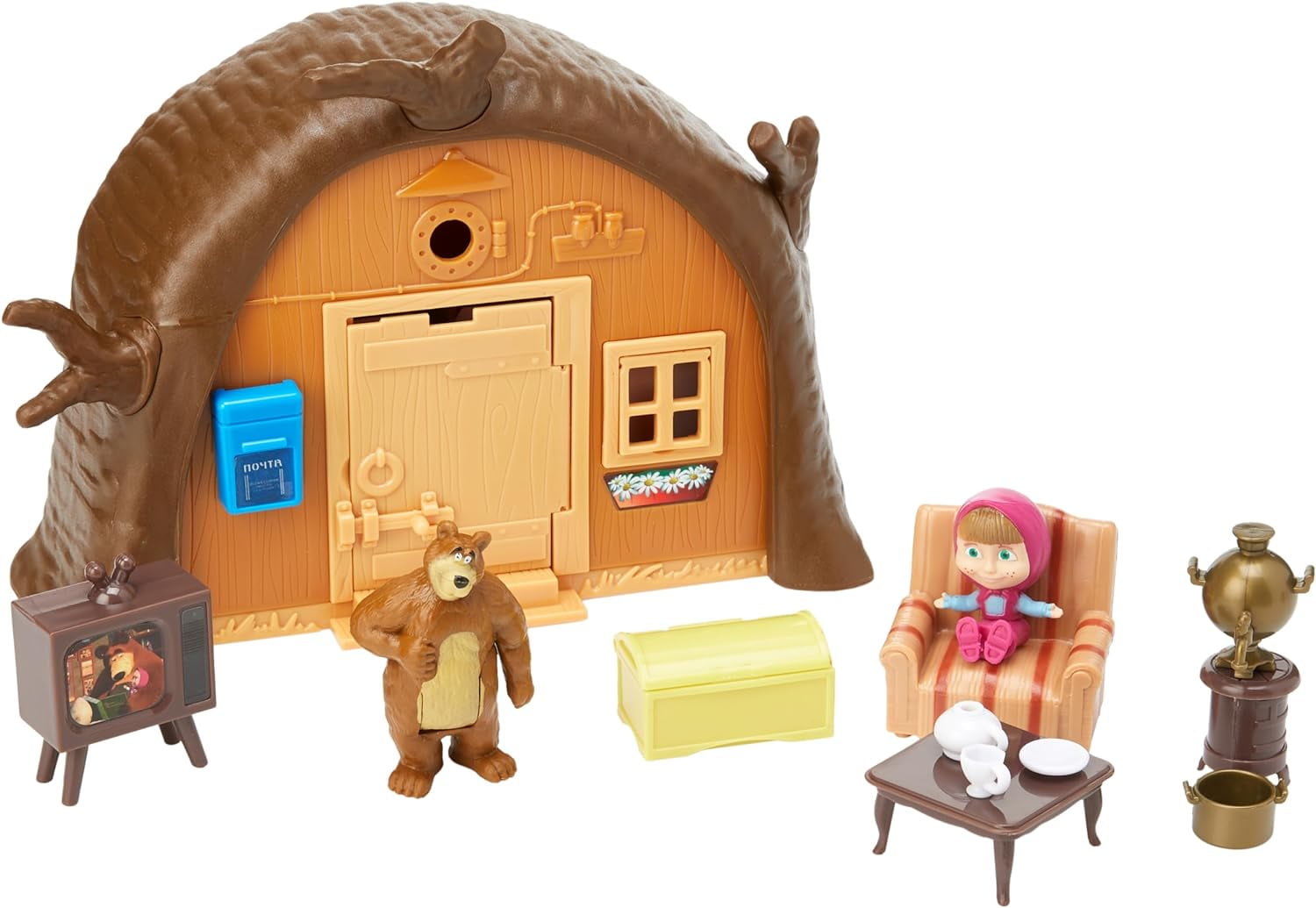 Masha and the Bear Playset Bear's House (109301632) - Walmart.com