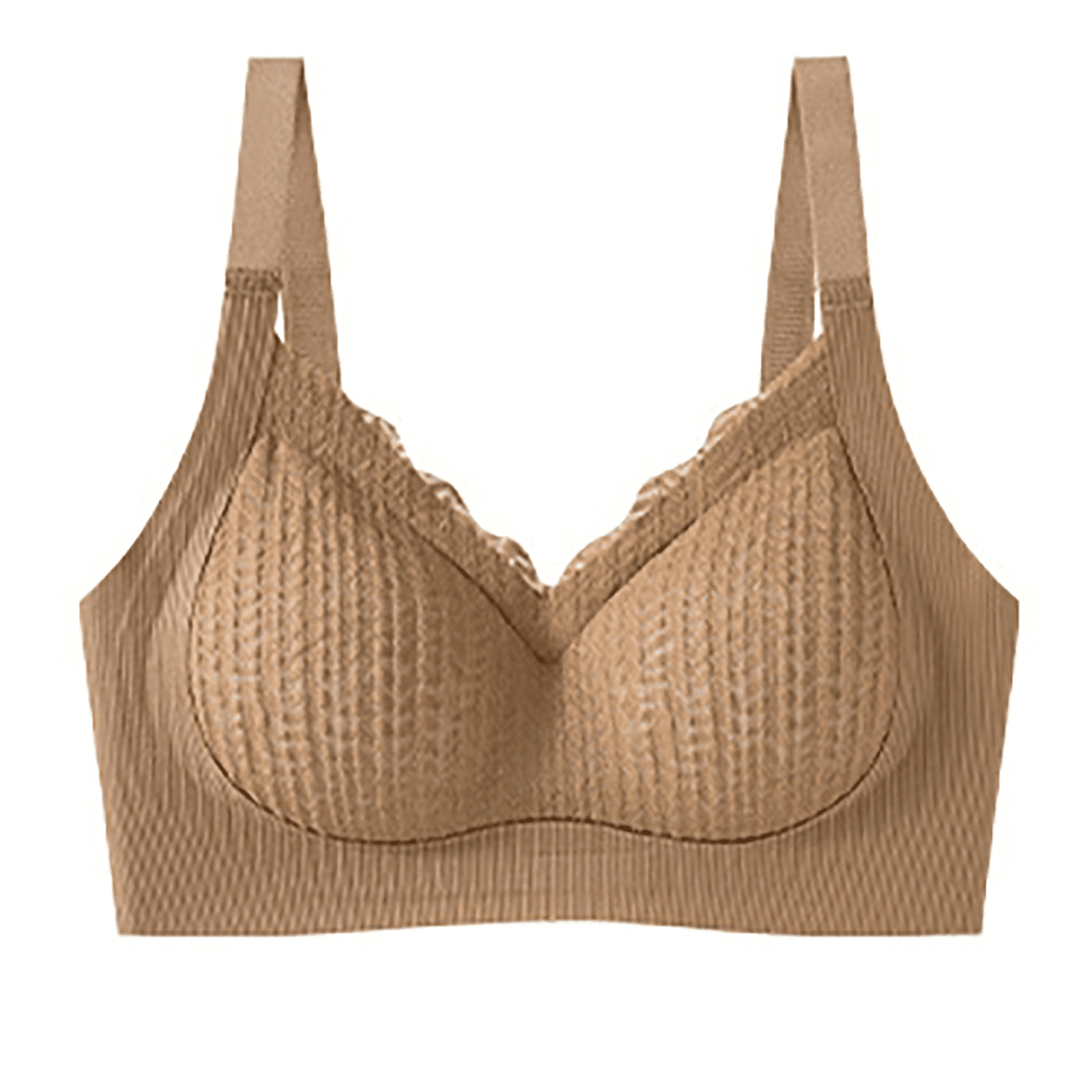 Mashaouyo Women's Push Up Bras Underwear No Rings Small Breasts That ...