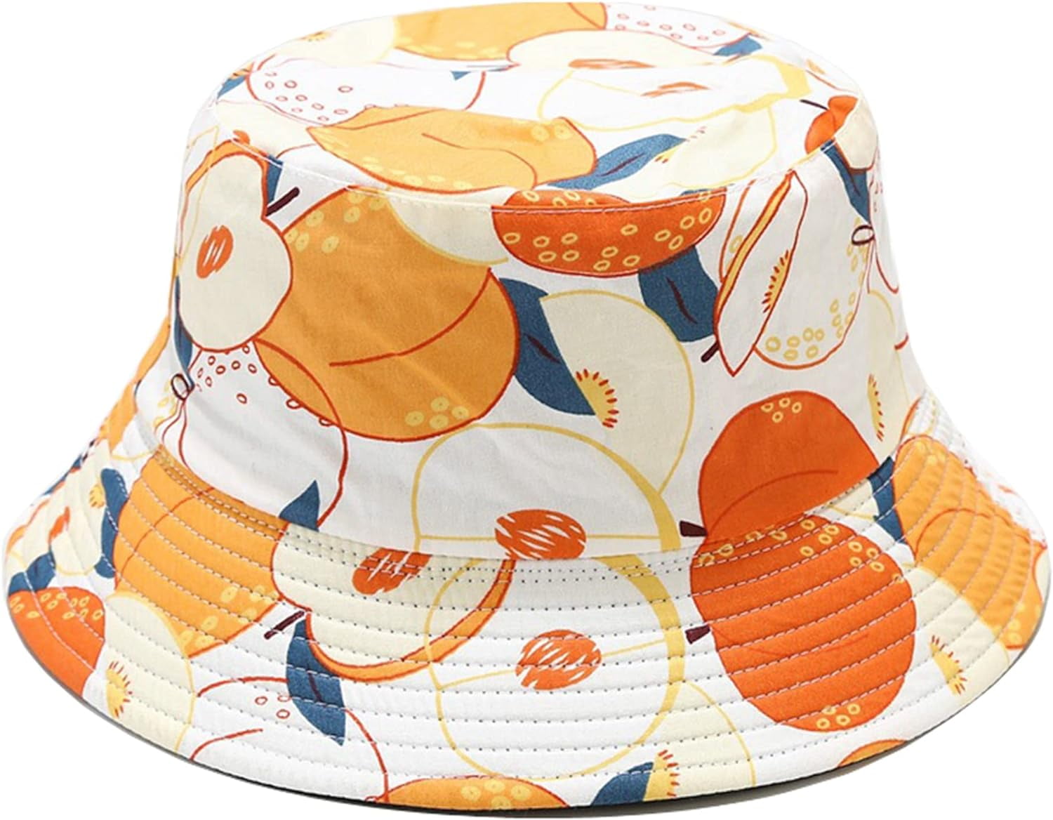 Mashiaoyi Unisex Print Double-Side-Wear Reversible Bucket Hat - Walmart.com