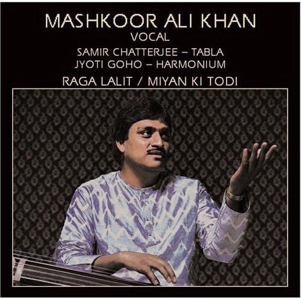 Mashkoor Ali Khan - Raga Lalit/Miyan Ki Todi - World / Reggae - CD ...