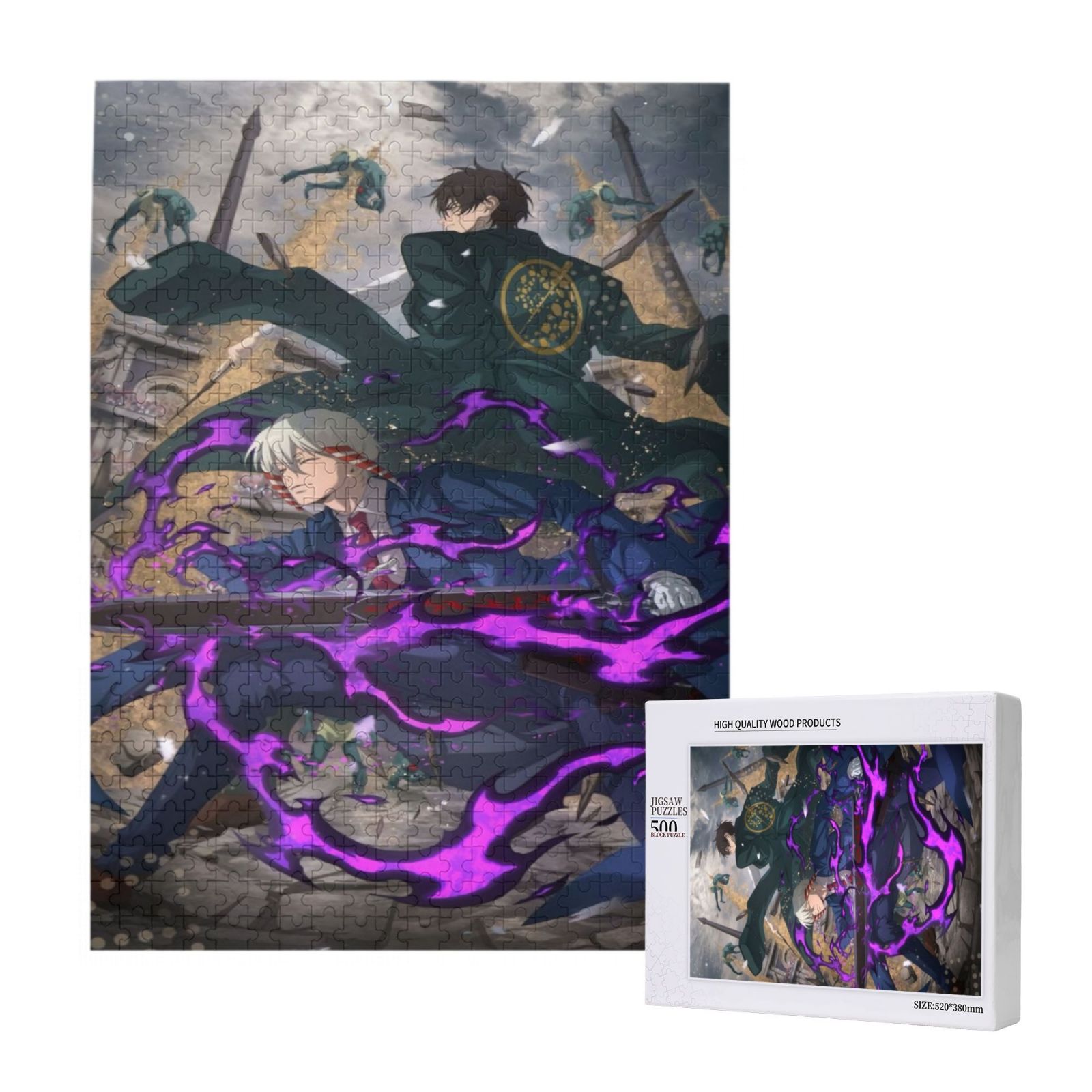 Mashle Jigsaw Puzzle Interactive Brain Teaser Board Game for Adults ...