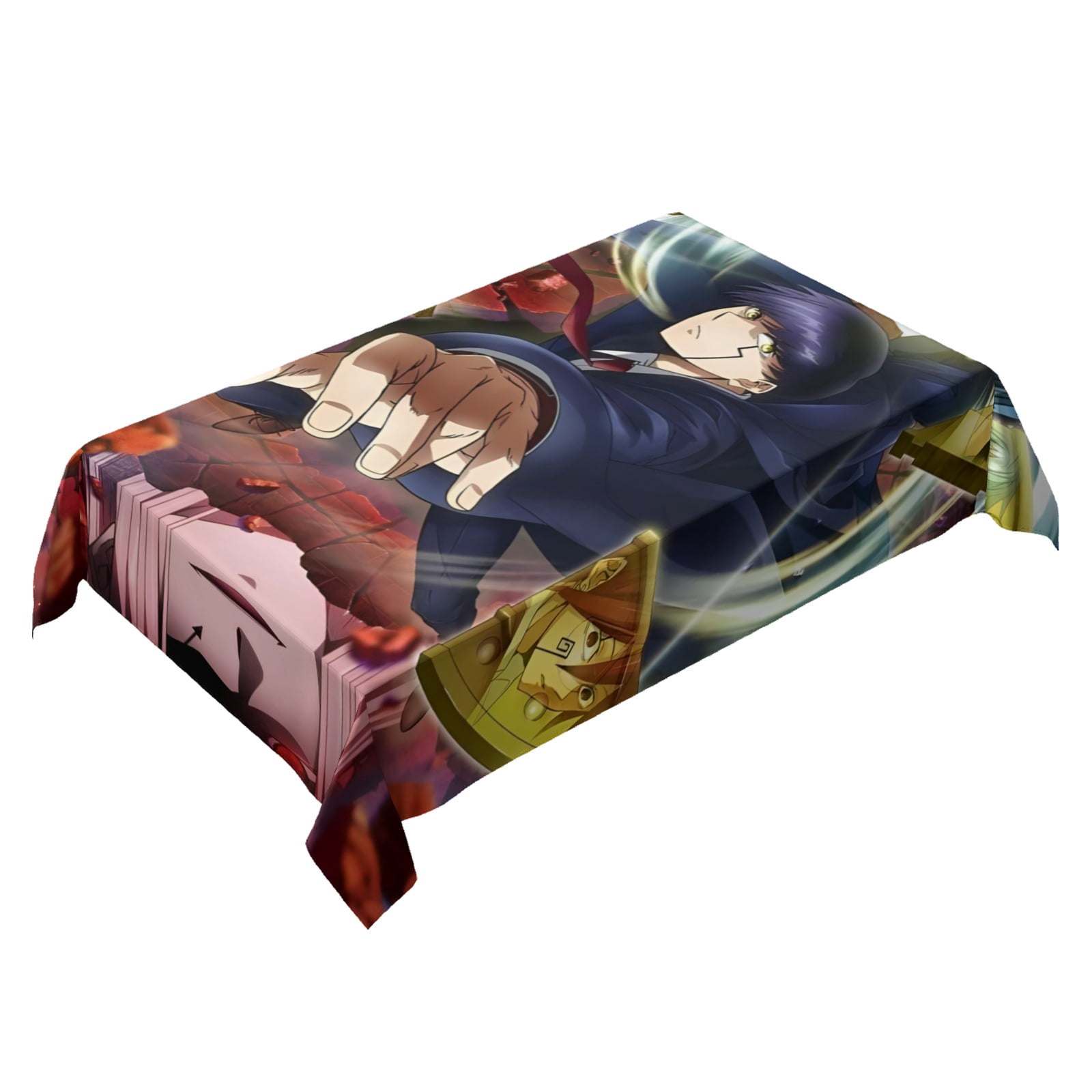 Mashle Magic Muscles square tablecloth has an iconic print, fits most ...