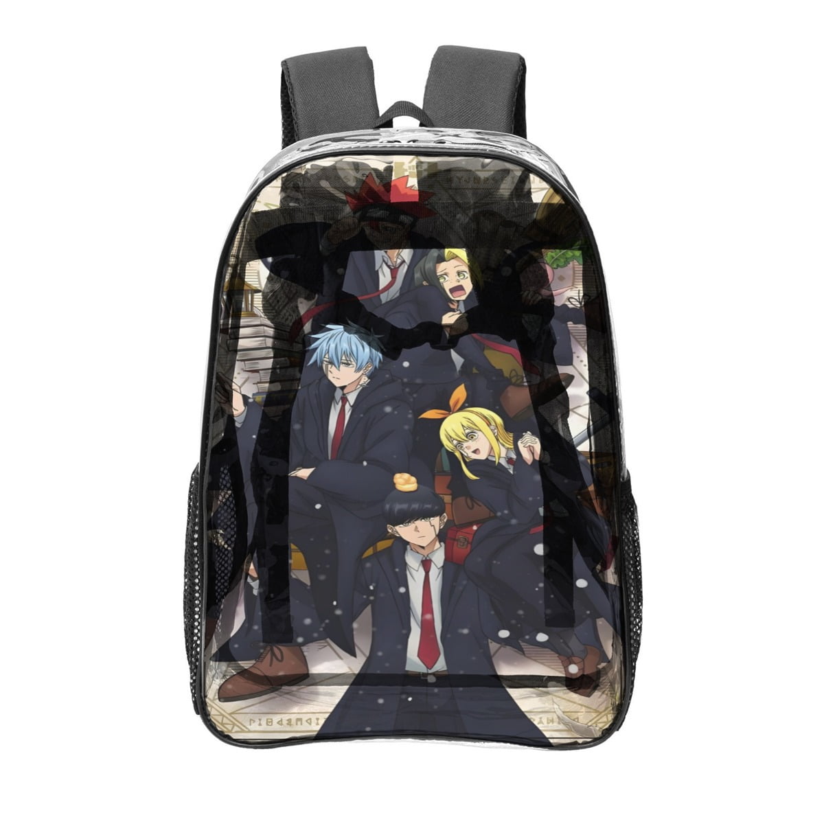 Mashle Magic and Muscles Transparent Backpack - Guard Dog Security ...