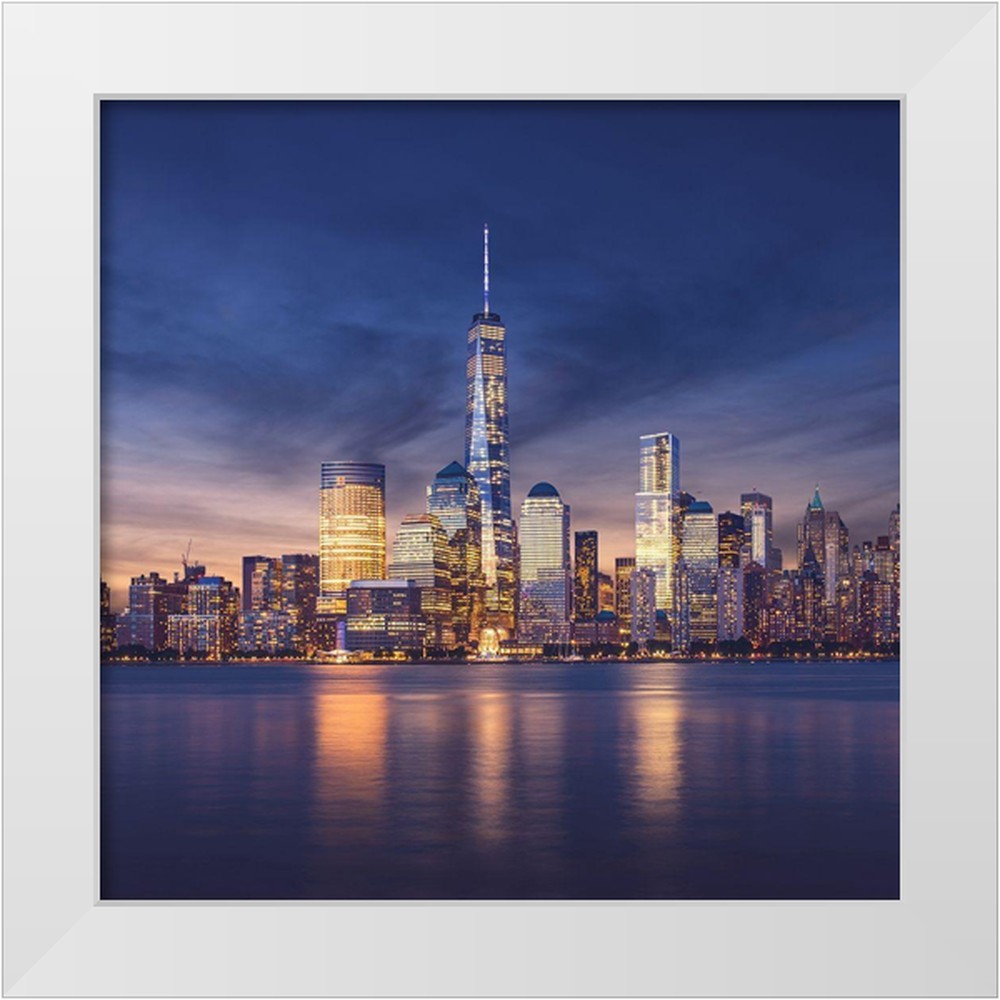 Masik, Ilja| 20x20 White Modern Wood Framed Museum Art Print Titled ...
