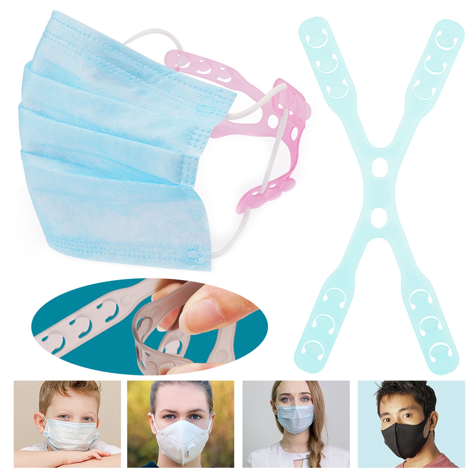 Mask Adjustment Buckle Mask Hook Anti-strangle Ear Extension Strap ...