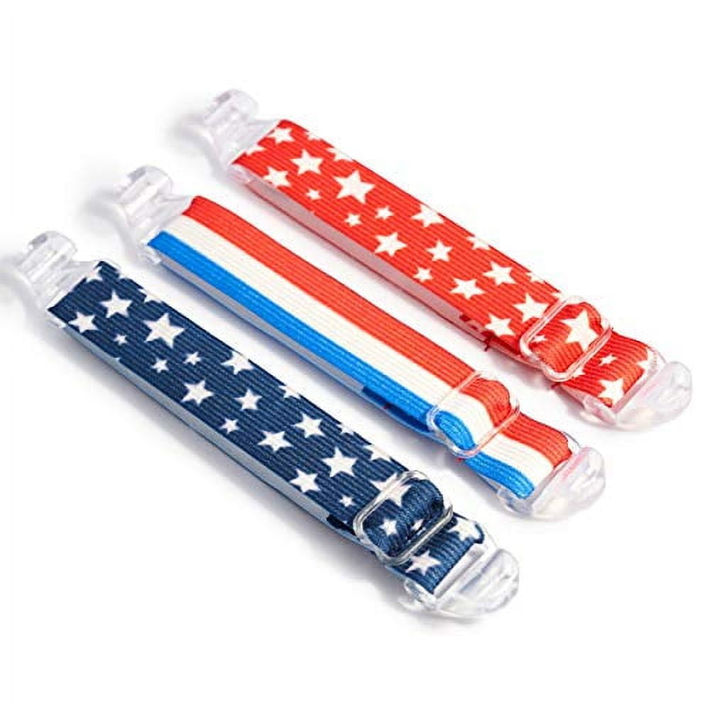 Mask Buddy Ear Saver (Red White Blue) - Walmart.com