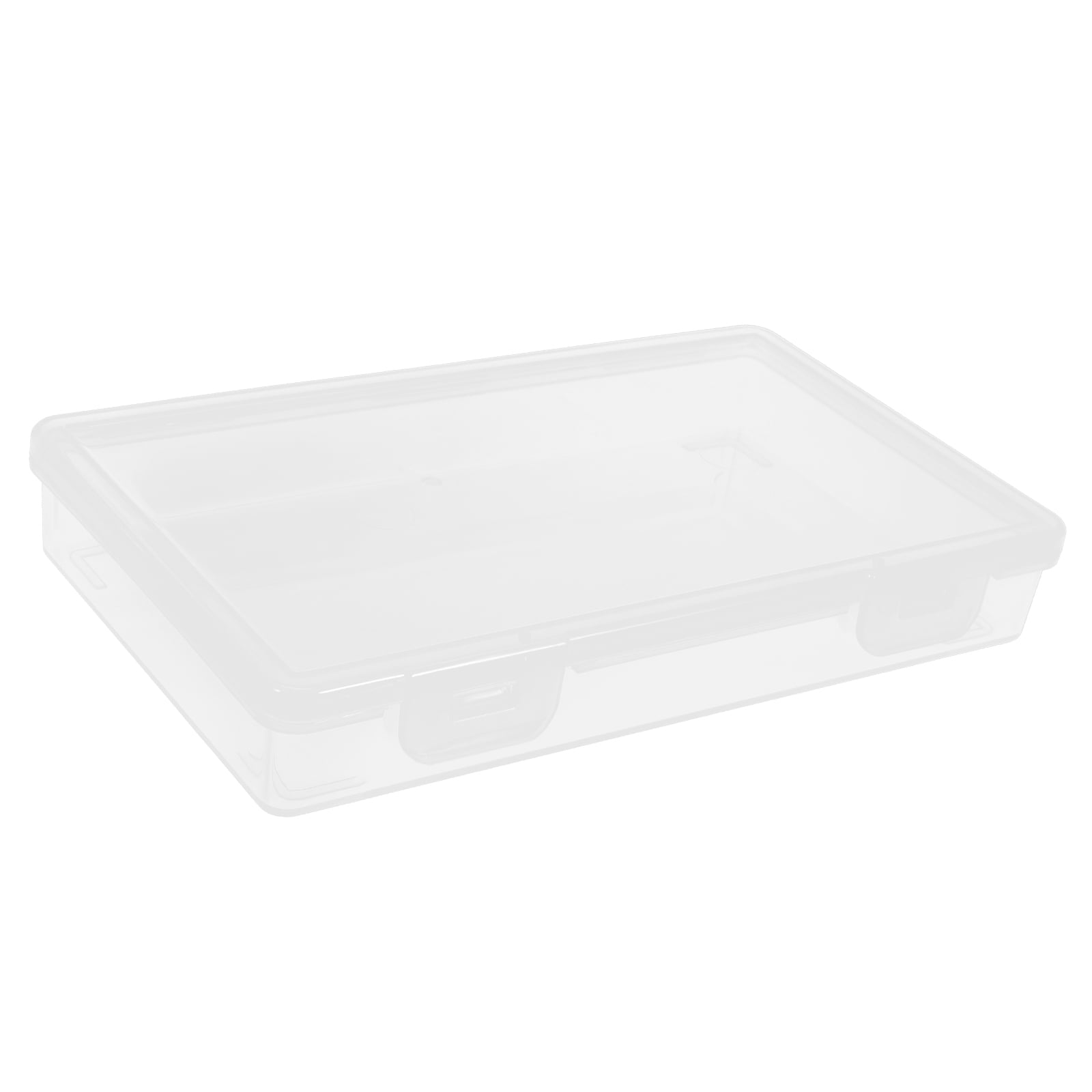 Mask Container Desktop Case Storage Box with Lid Clear Organizer ...