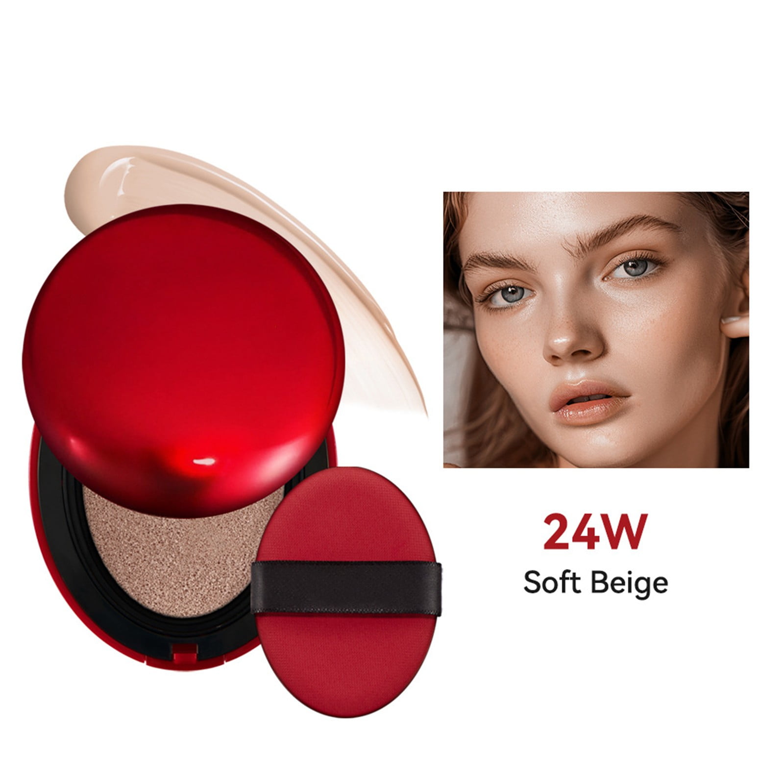 Mask Fit Red Cushion Foundation | Long-Lasting, Lightweight, Buildable Coverage, Semi-Matte ...
