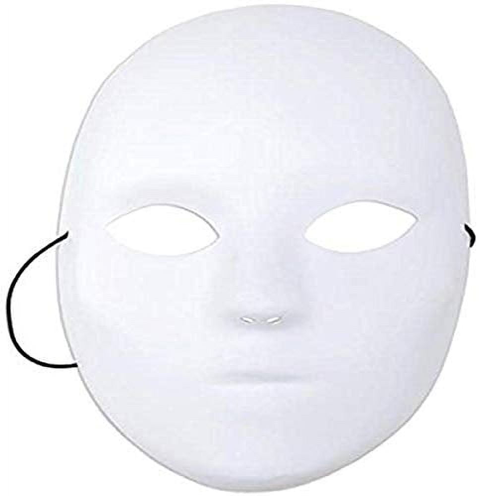 Mask-It Full Female Face Form 8.5"-White - Walmart.com