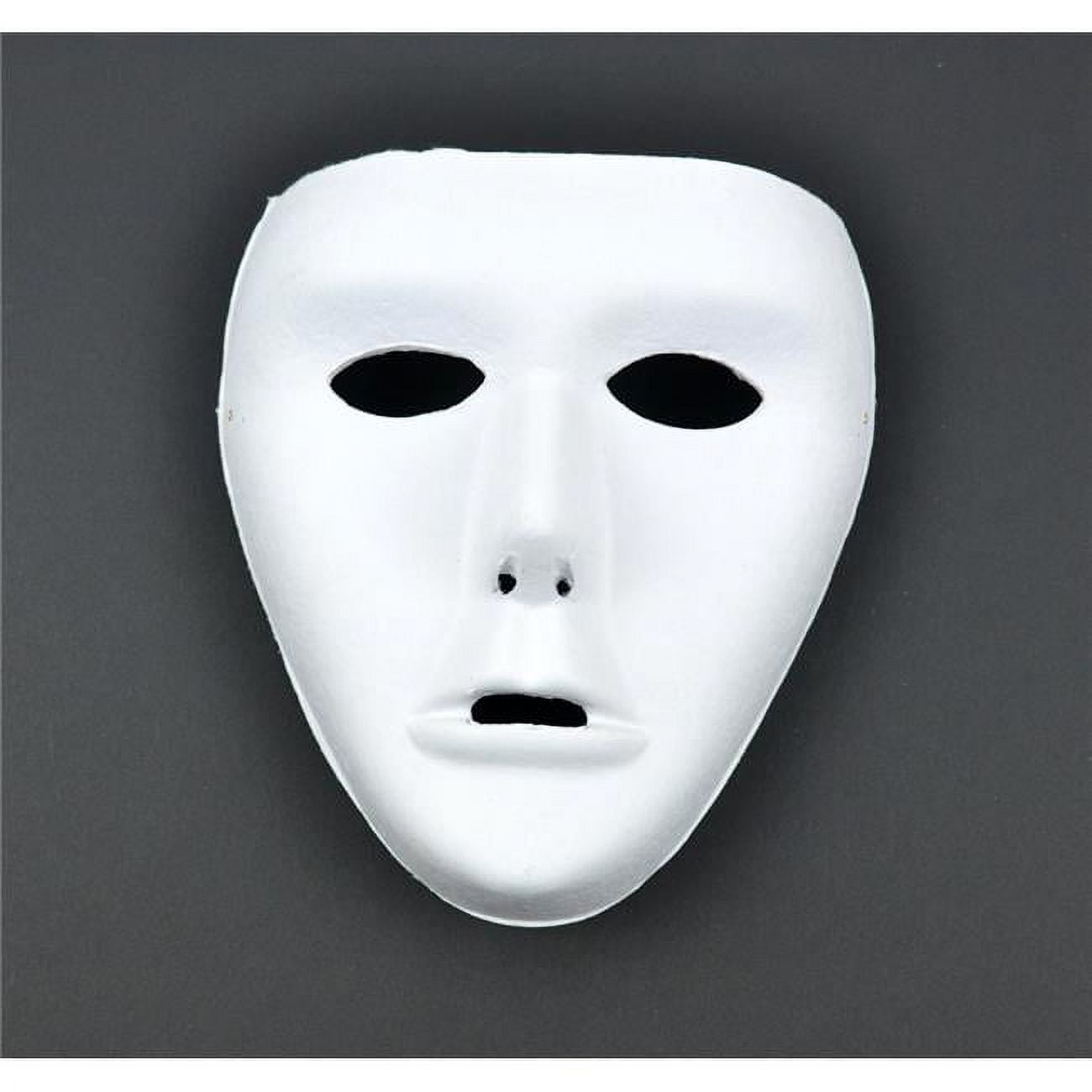 Mask-It Paper Full Face Form 7.5"-White - Walmart.com