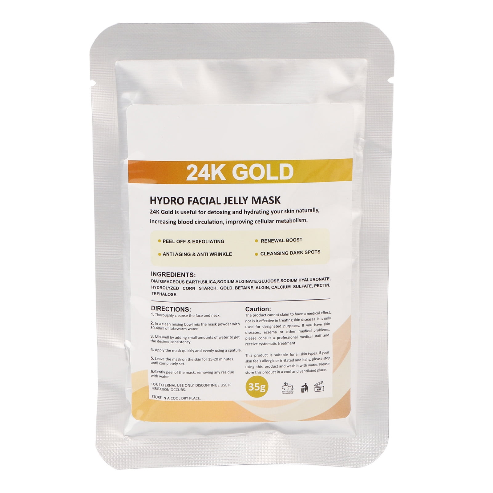 Mask Powder Moisturizing Exfoliating Pores Reduction Modeling Soft ...