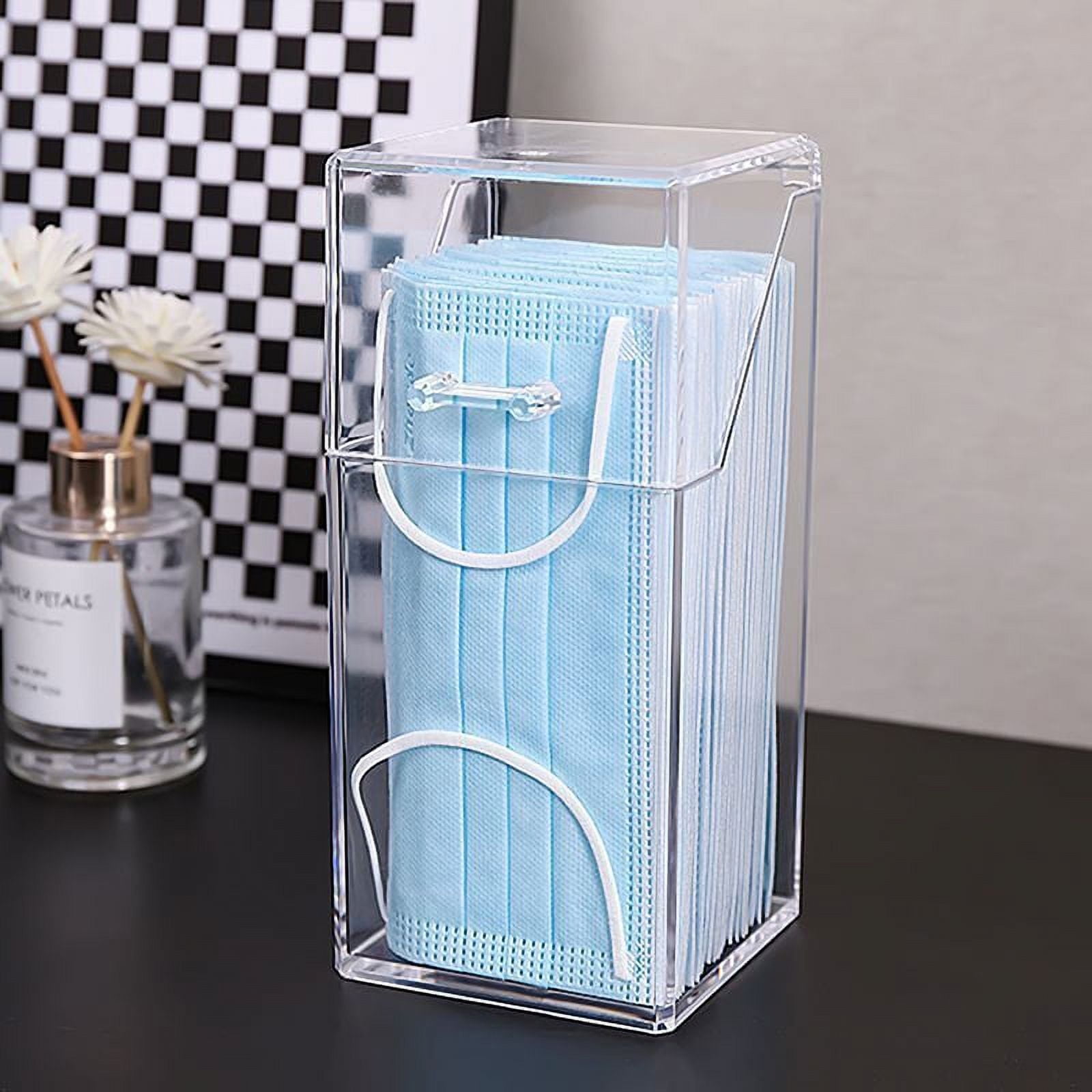 Mask Storage Box Wet Tissue Box Baby Wipe Dispenser Holder Dust-proof ...