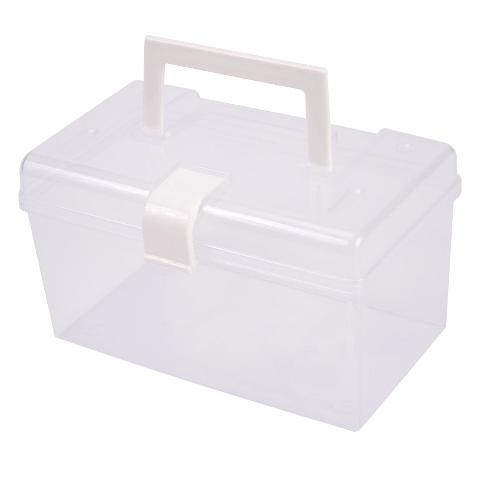 Mask Storage Box With Handle Household Dust-proof Sealed Large-Capacity ...