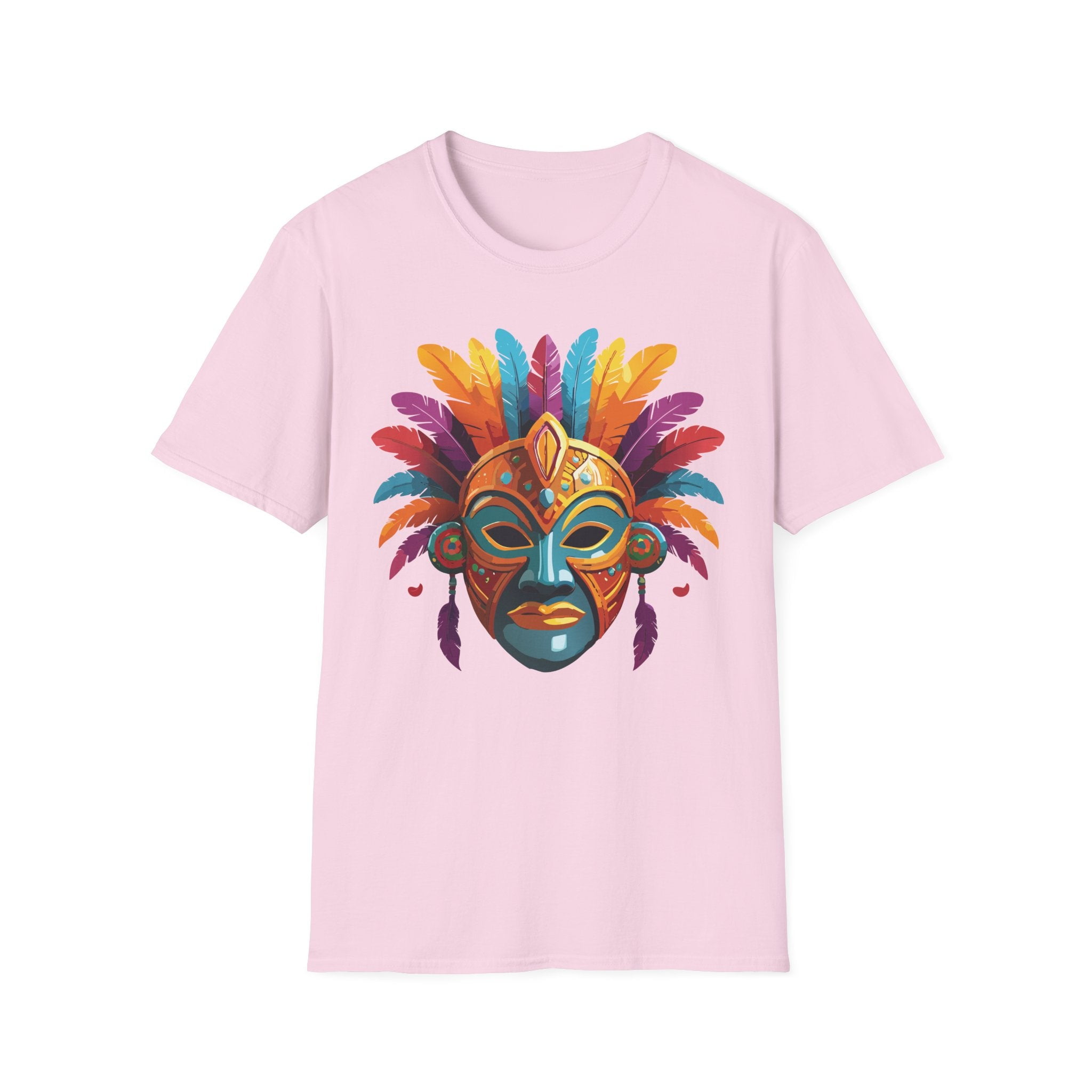 Mask Tee Shirt, Mask Shirt, Shirt with Mask, Masquerade Tees - Walmart.com
