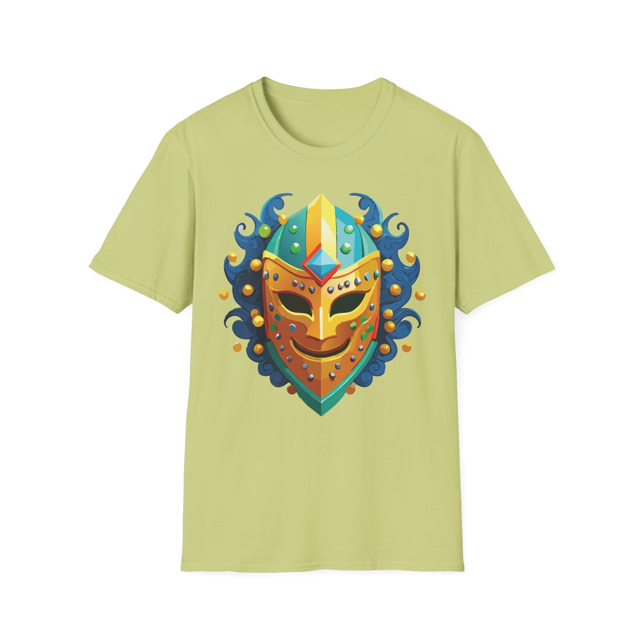Mask Tee Shirt, Mask Shirt, Shirt with Mask, Masquerade Tees - Walmart.com