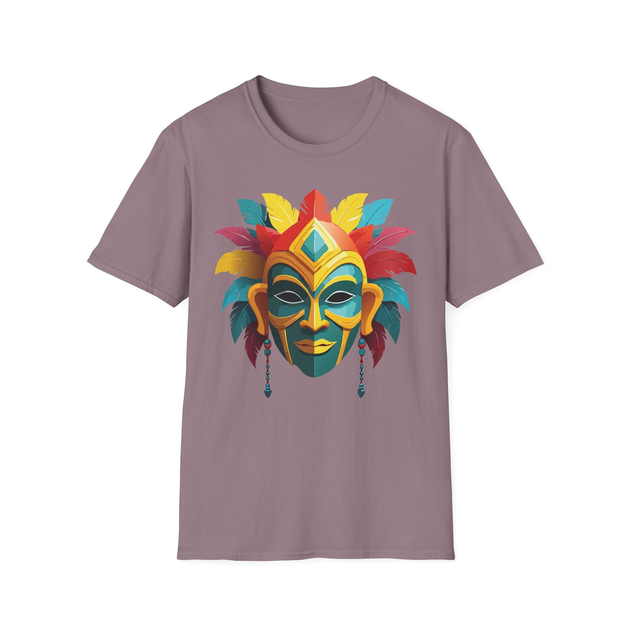 Mask Tee Shirt, Mask Shirt, Shirt with Mask, Masquerade Tees - Walmart.com