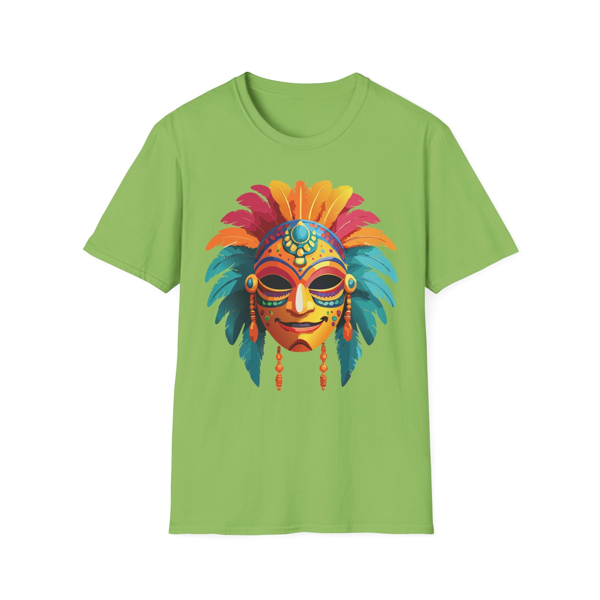 Mask Tee Shirt, Mask Shirt, Shirt with Mask, Masquerade Tees - Walmart.com