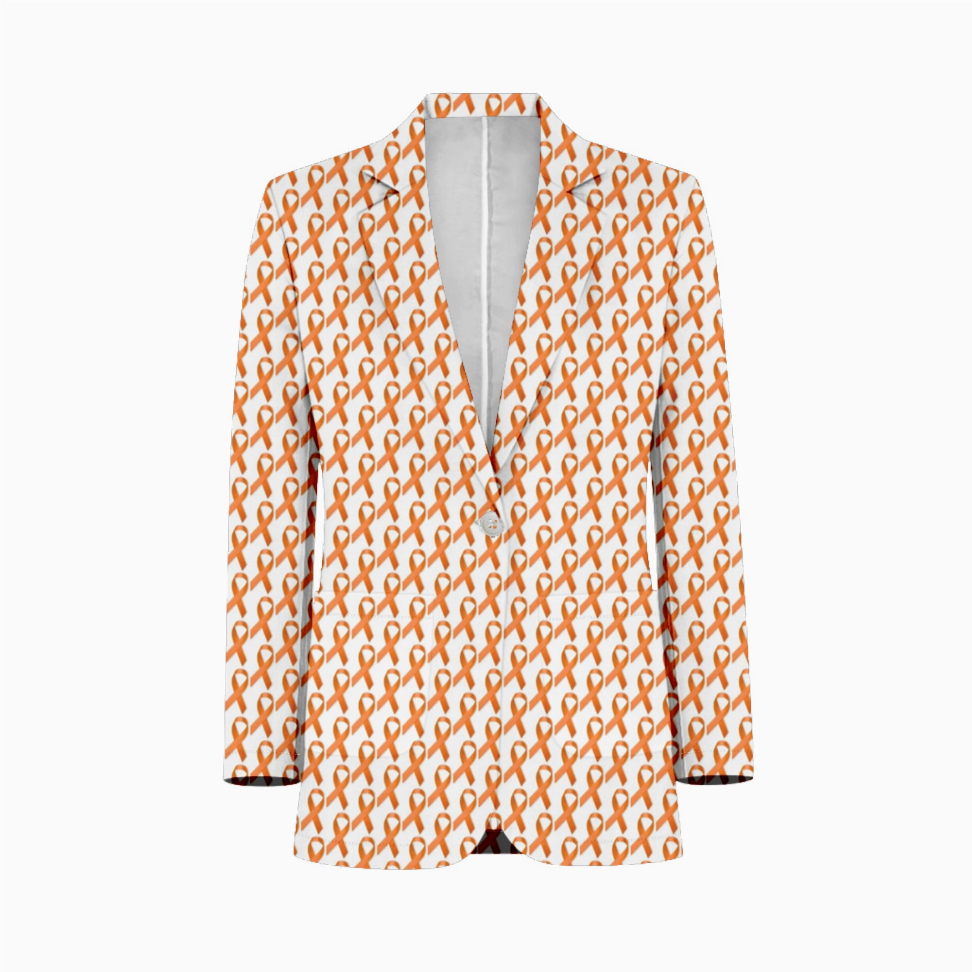 Mask of Multiple Sclerosis (MS) awareness ribbon Mens Suits Shawl ...