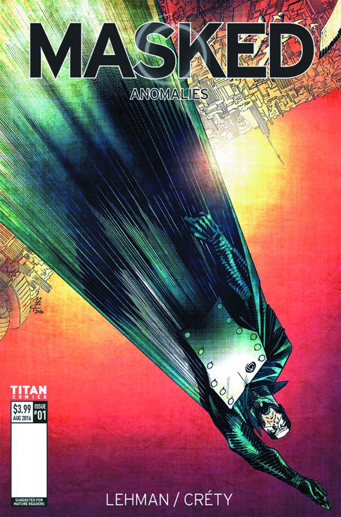 Masked #1 (Cvr A Mccrea) Titan Comics Comic Book - Walmart.com