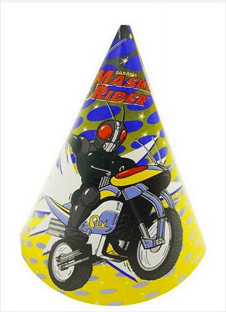 Masked Rider Cone Hats (8ct) - Walmart.com