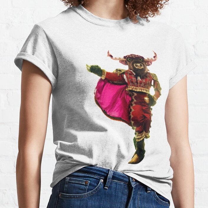 Masked Singer US Season 6 Costume - Bull Classic T-Shirt - Walmart.com