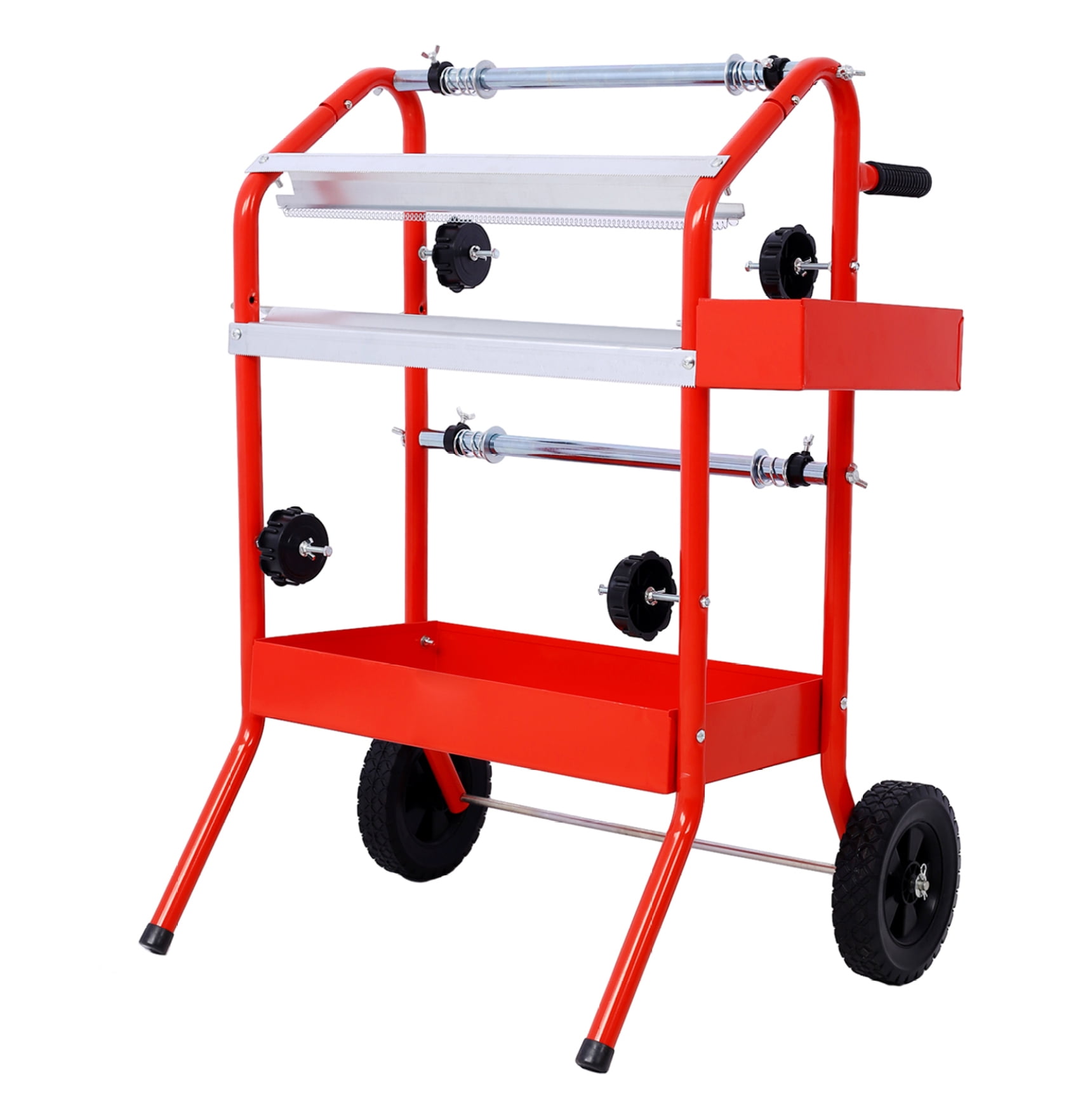 Masking Paper Machine 18", Multi-Roll Dispenser with Storage Trays, RED ...