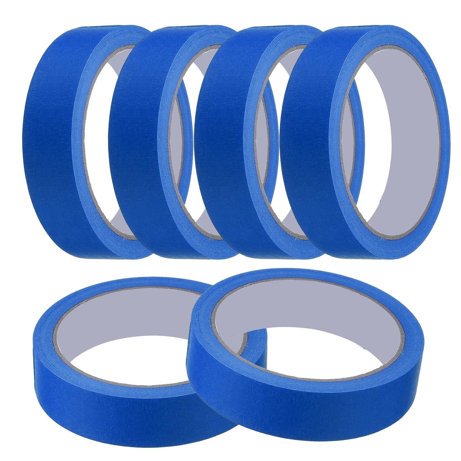 Masking Tape 1 Inch x 21 Yard Painter's Tape Blue Paint Tapes for DIY ...