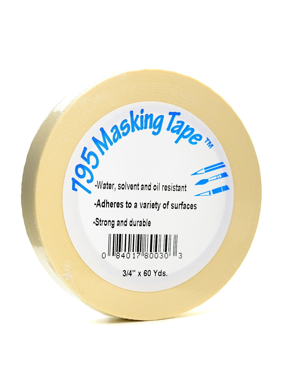 Masking Tape 3/4 in. x 60 yd. (pack of 12) - Walmart.com