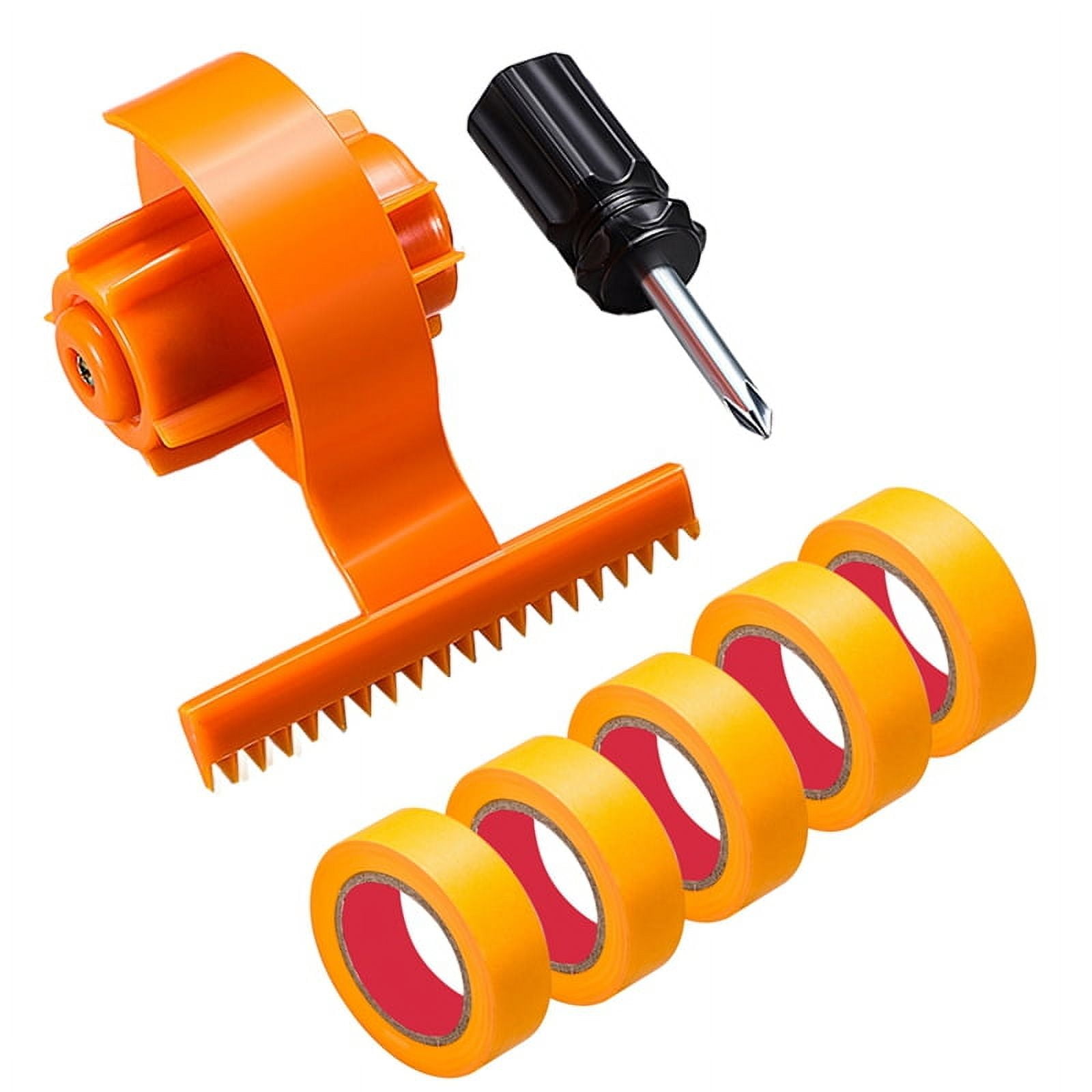 Masking Tape Dispenser, Paint Applicator W Scale, Adjustable Width for ...