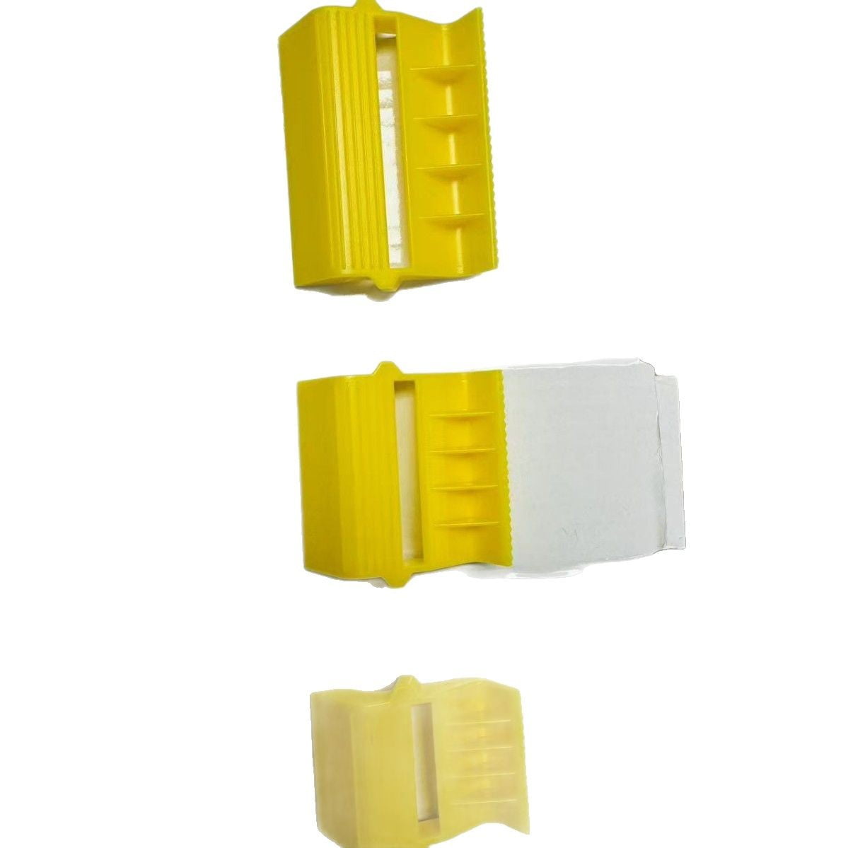 Masking Tape Dispenser, Portable Cutter with Serrated Edge and Scoring ...