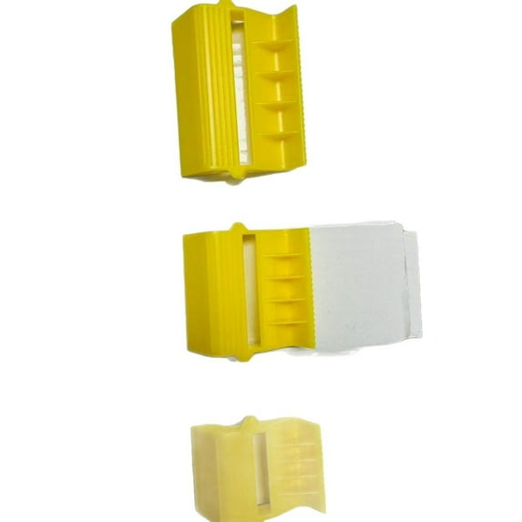 Masking Tape Dispenser, Portable Cutter with Serrated Edge and Scoring ...