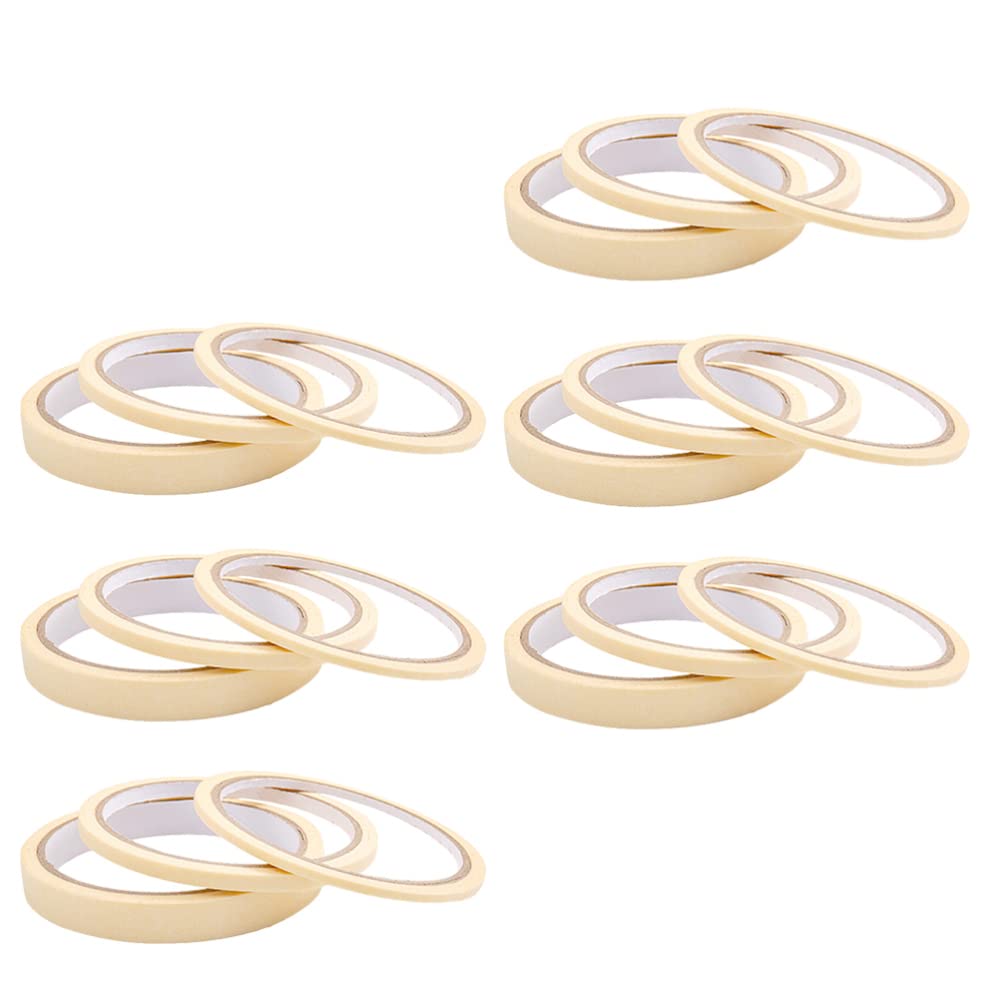 Masking Tape Upholstery Tape Nail Art Tips Guide Tapes: 18Rolls Nail ...