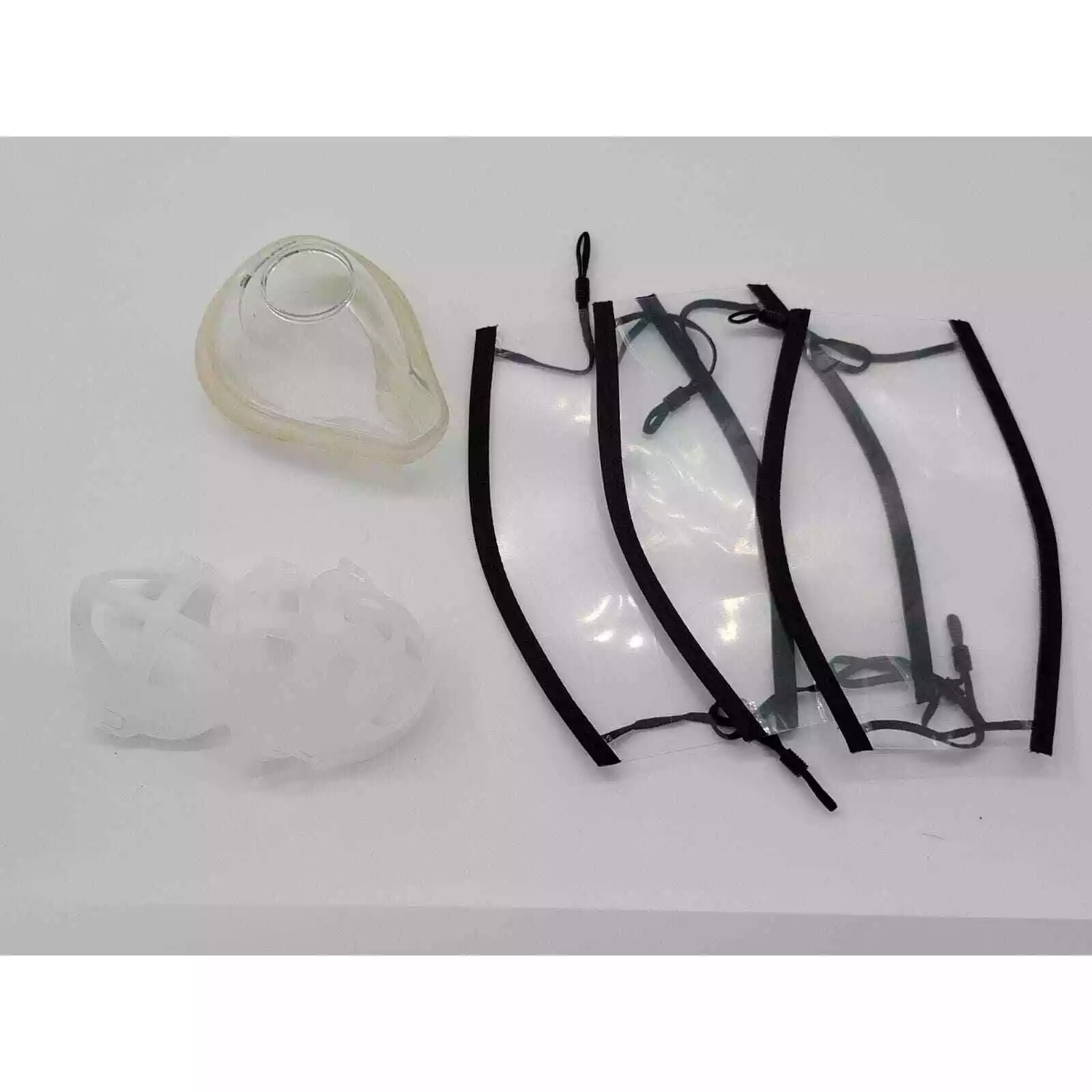 Masks Cover 3D Durable Shield Reusable Transparent Plastic Brackets(5 ...