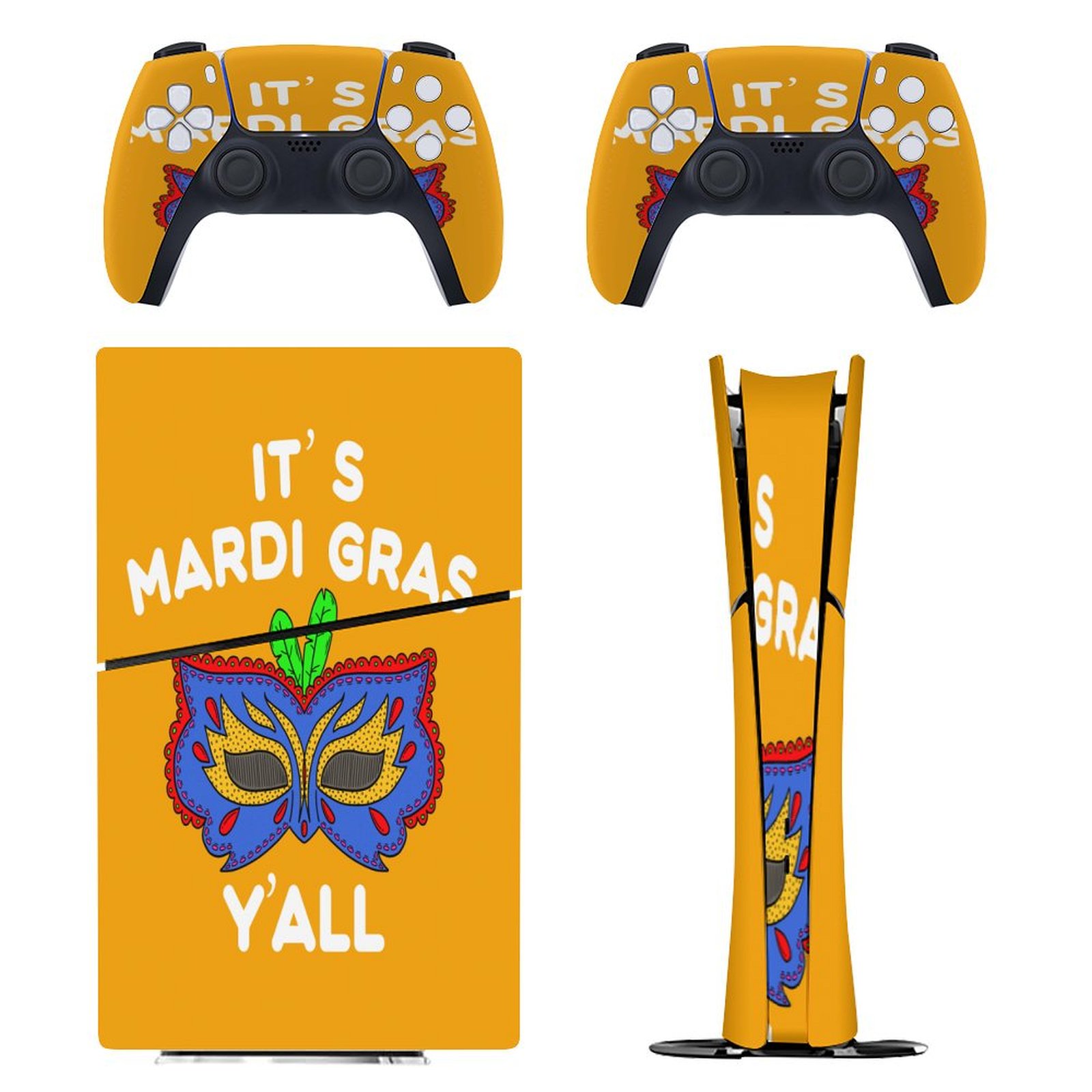 Masks, Slogans PS5/PS5 Slim Digital Disc Skin Sticker For Console And ...