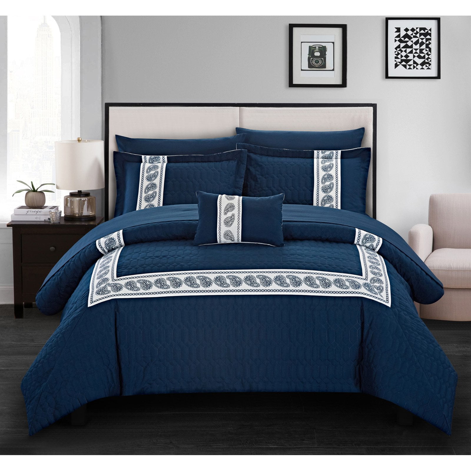 Mason Bed in a Bag Comforter Set by Chic Home - Walmart.com