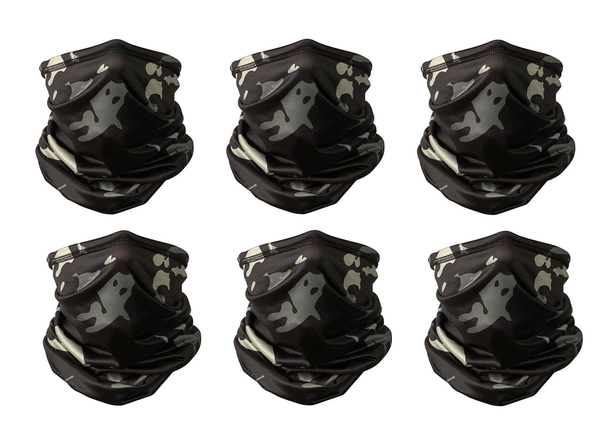 Mason Brand Mask Camo Neck Gaiter 6 Pack | Face Mask | Reusable ...