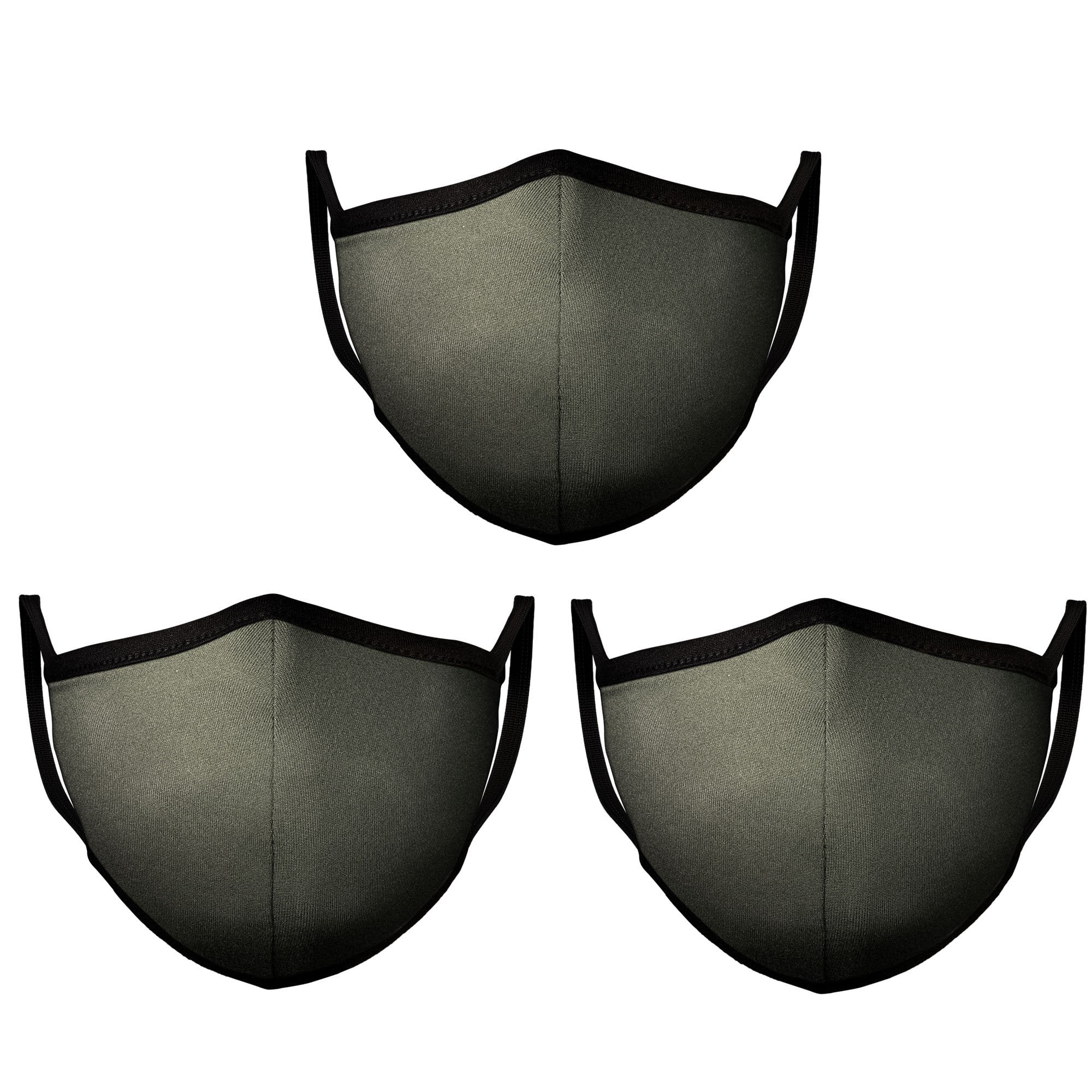 Mason Brand Masks Olive 3 Pack | Face Mask | 100% Cotton | Made in USA ...