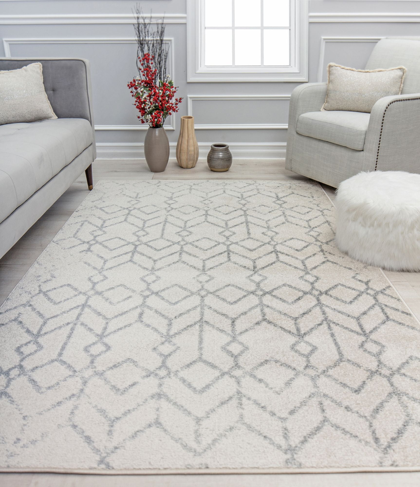 Mason Brooks Ryder KN30C Illuminated Ivory Moroccan Tribal Ivory Area ...