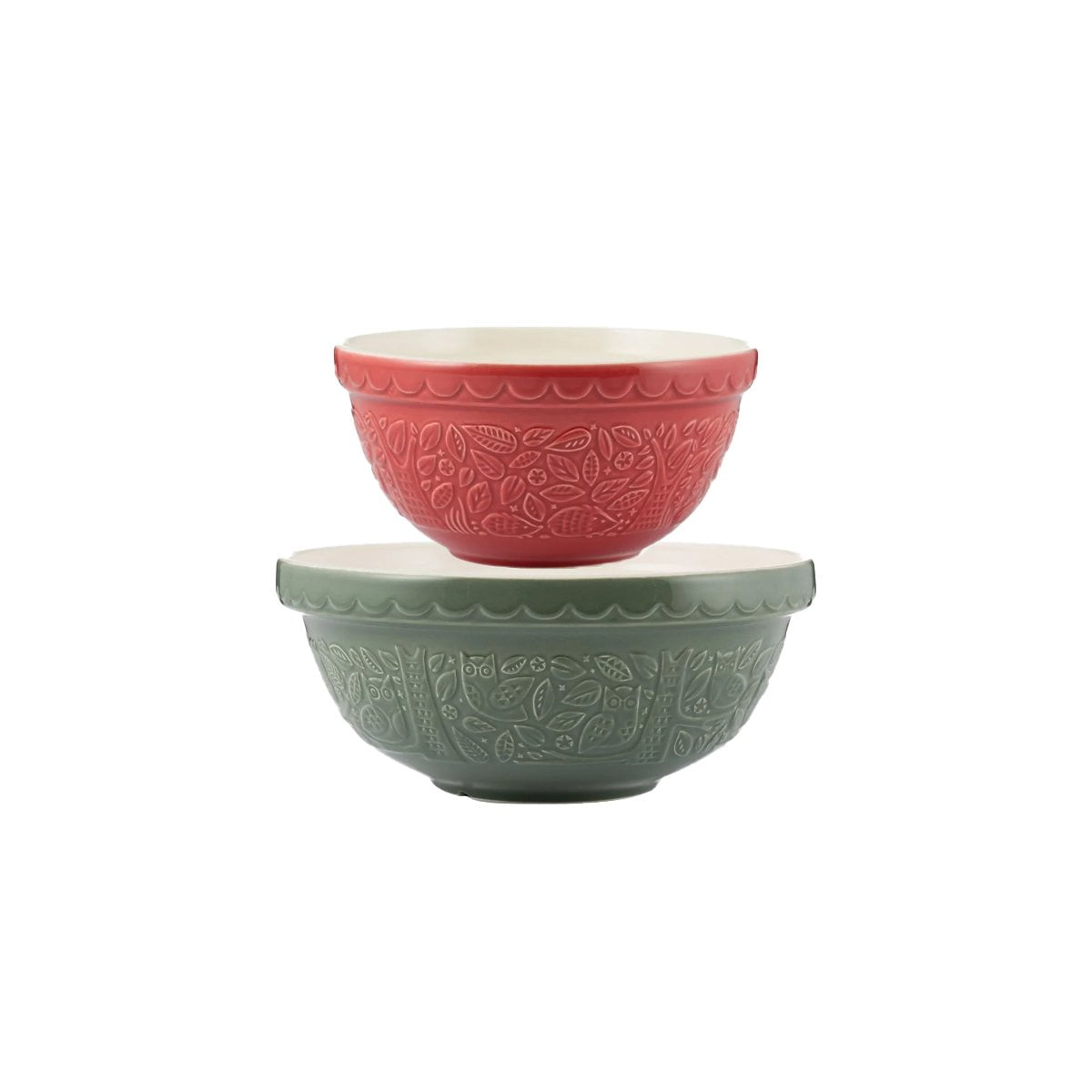Mason Cash In the Forest Holiday Mixing Bowl Set - Walmart.com