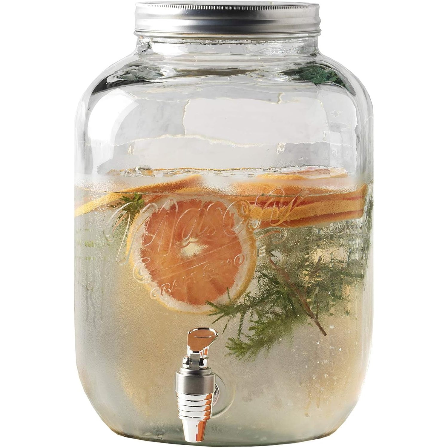 Mason Craft & More Drinkware Collection- Durable Glass Beverage ...