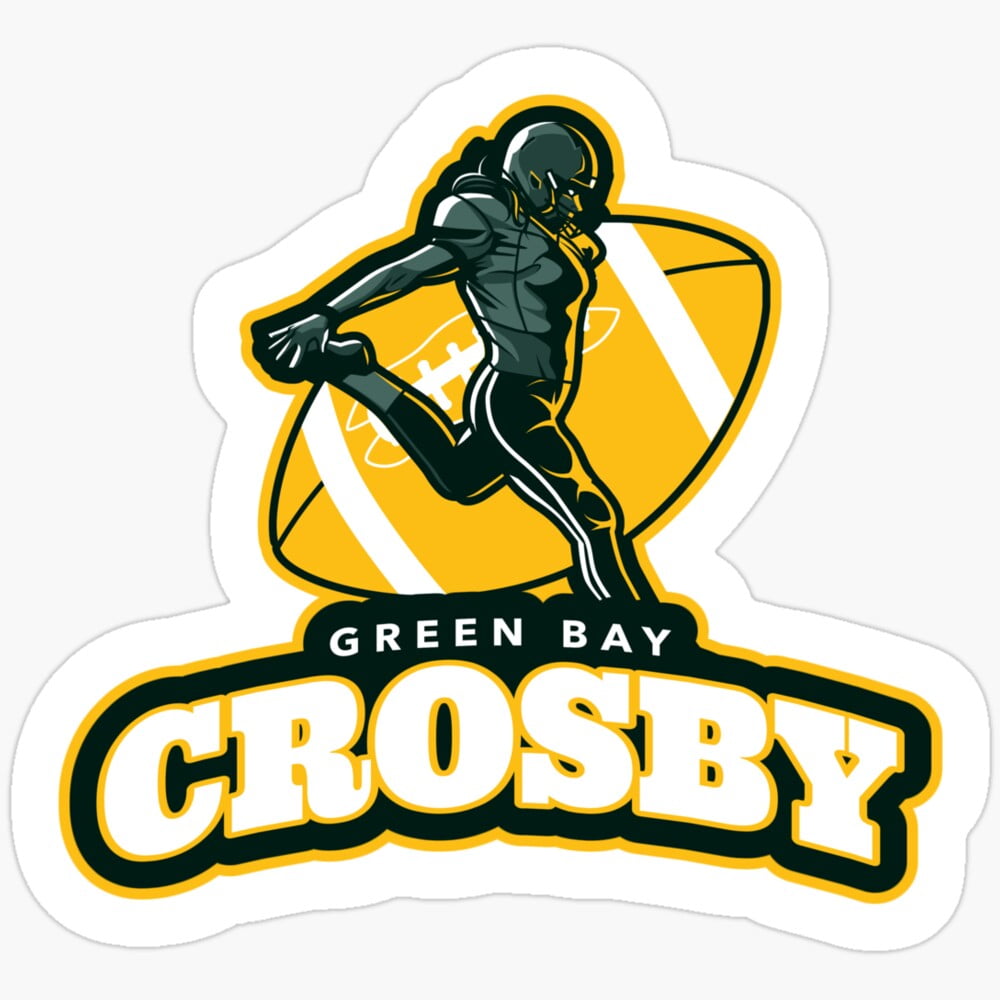 Mason Crosby, Green Bay Sticker Baseball Sticker, Football Sticker ...
