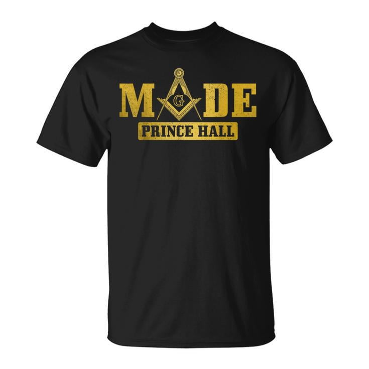 Mason Freemason Masonic Prince Hall Square & Compass Shriner T-Shirt ...